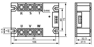Motor Reversing SSR solid state relay module,Motor control,motor ...
