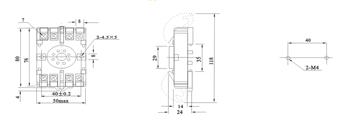Relay socket 8PFA,Time relay sockets 8PFA - China Manufacturer and ...